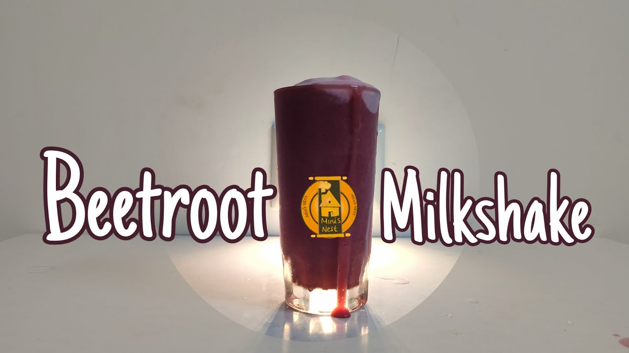Beetroot Milkshake | Healthy Beetroot Milkshake | Milkshake Recipe ...