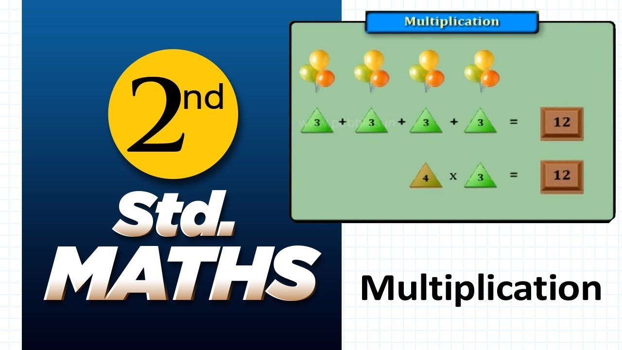 Multiplication | 2nd Std Maths | Let us see the Arrangements | Basic ...