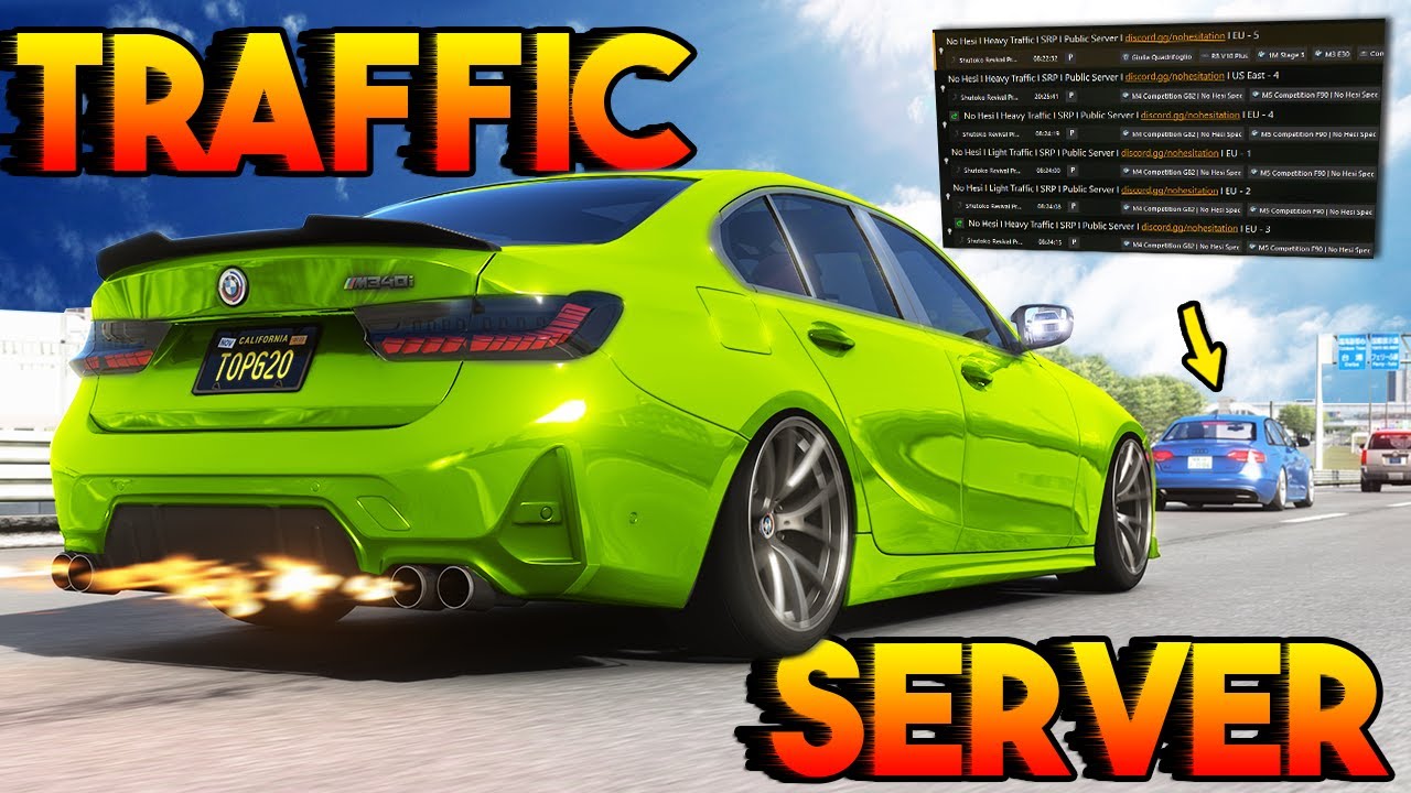 The Most Popular Traffic Server In Assetto Corsa Is Really The Best!.. - YouTube
