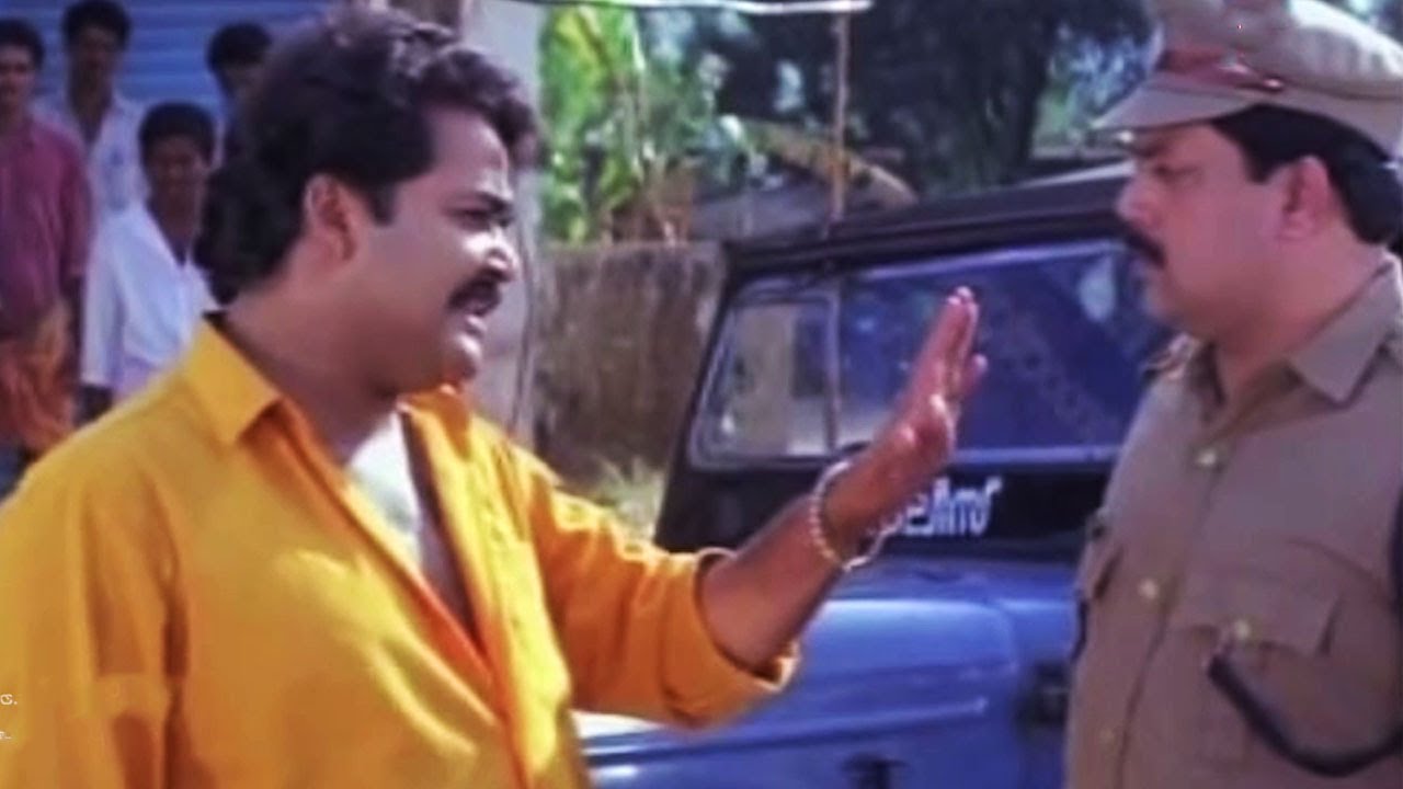 കൊന്നു കളയും ഞാൻ, ഇവിടെ ചോദിച്ചാ മതി | Mohanlal Mass Scenes | Devasuram ...