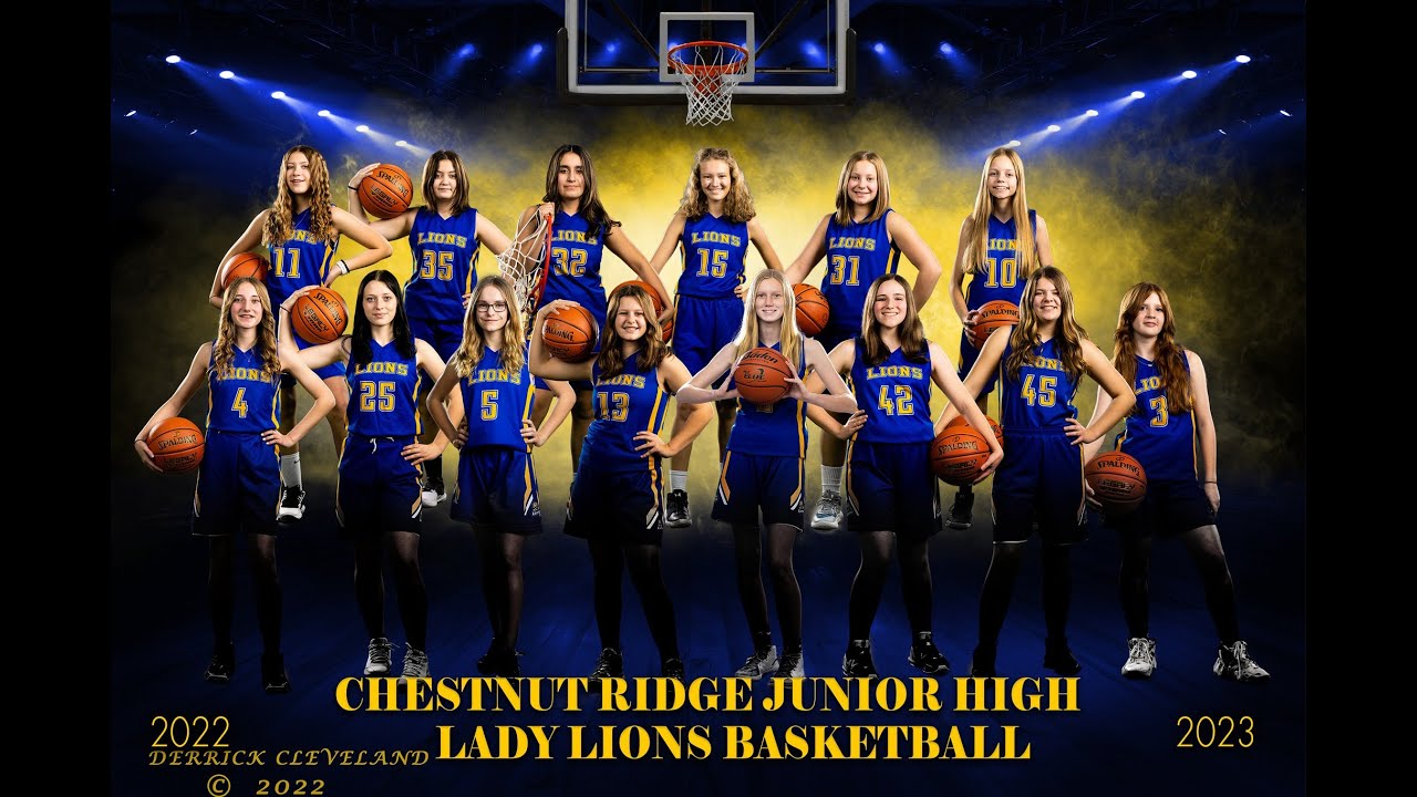 Chestnut Ridge Lady Lions Junior High Basketball Season 2022-2023 - YouTube