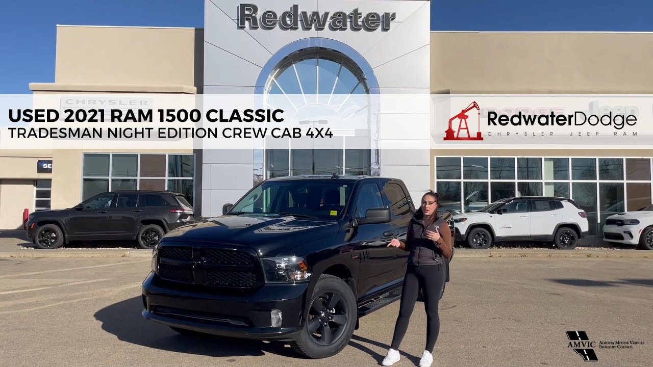 Used 2021 Ram 1500 Classic Tradesman Night Edition Crew Cab 4x4 | Stock ...