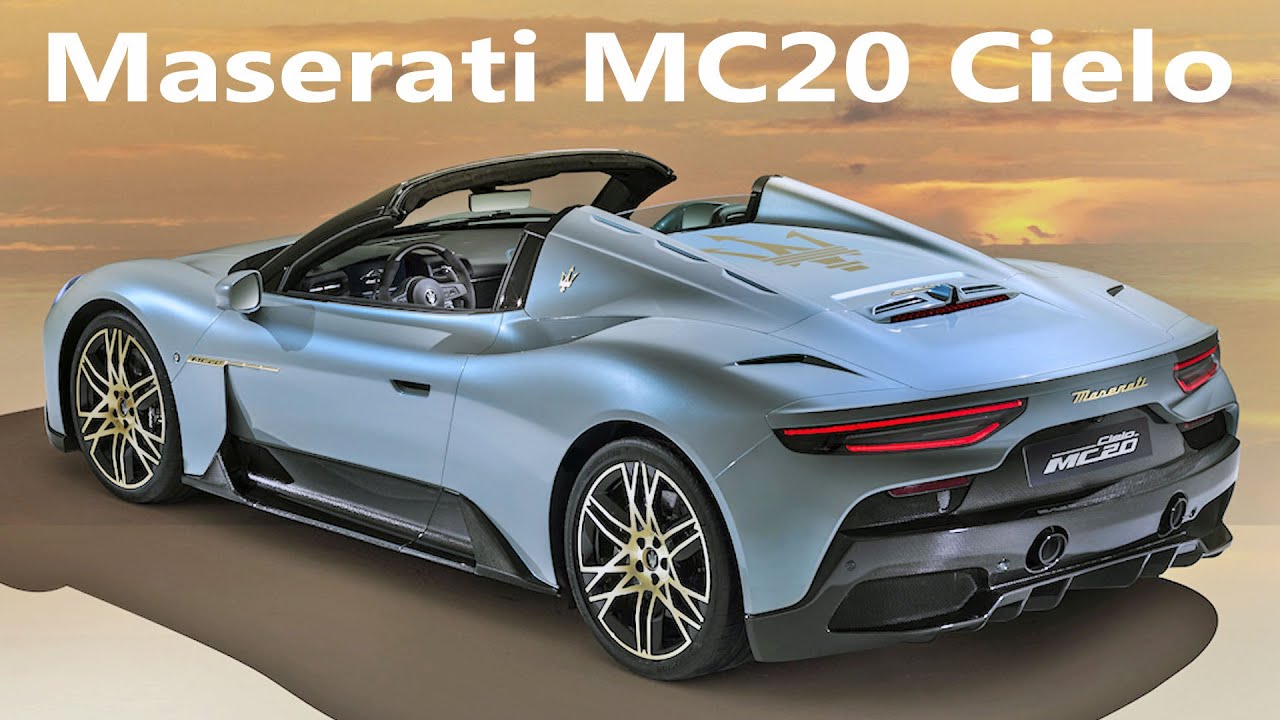 New Maserati MC20 Cielo // MC20 Spyder - YouTube