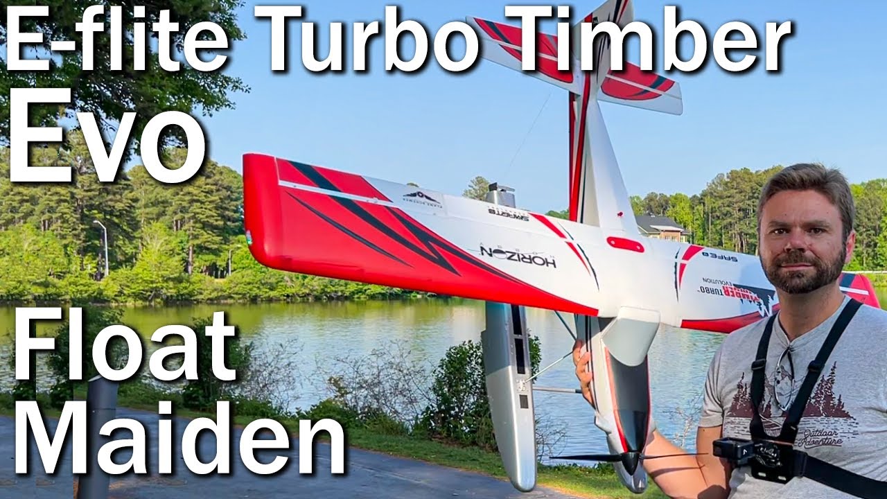 Wringing Out the Turbo Timber Evolution on Floats (Transmitter View ...