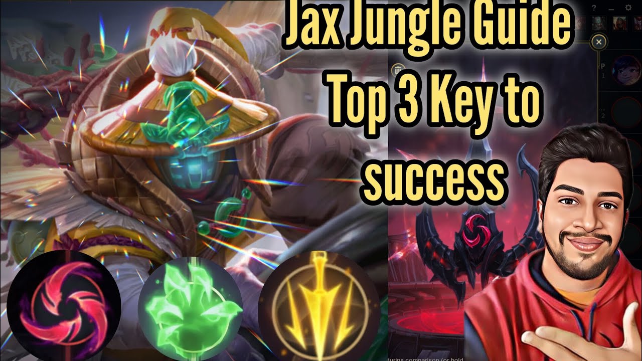 6 Minutes of Pure Jax Jungle Guide Part 2 - League of legends - YouTube