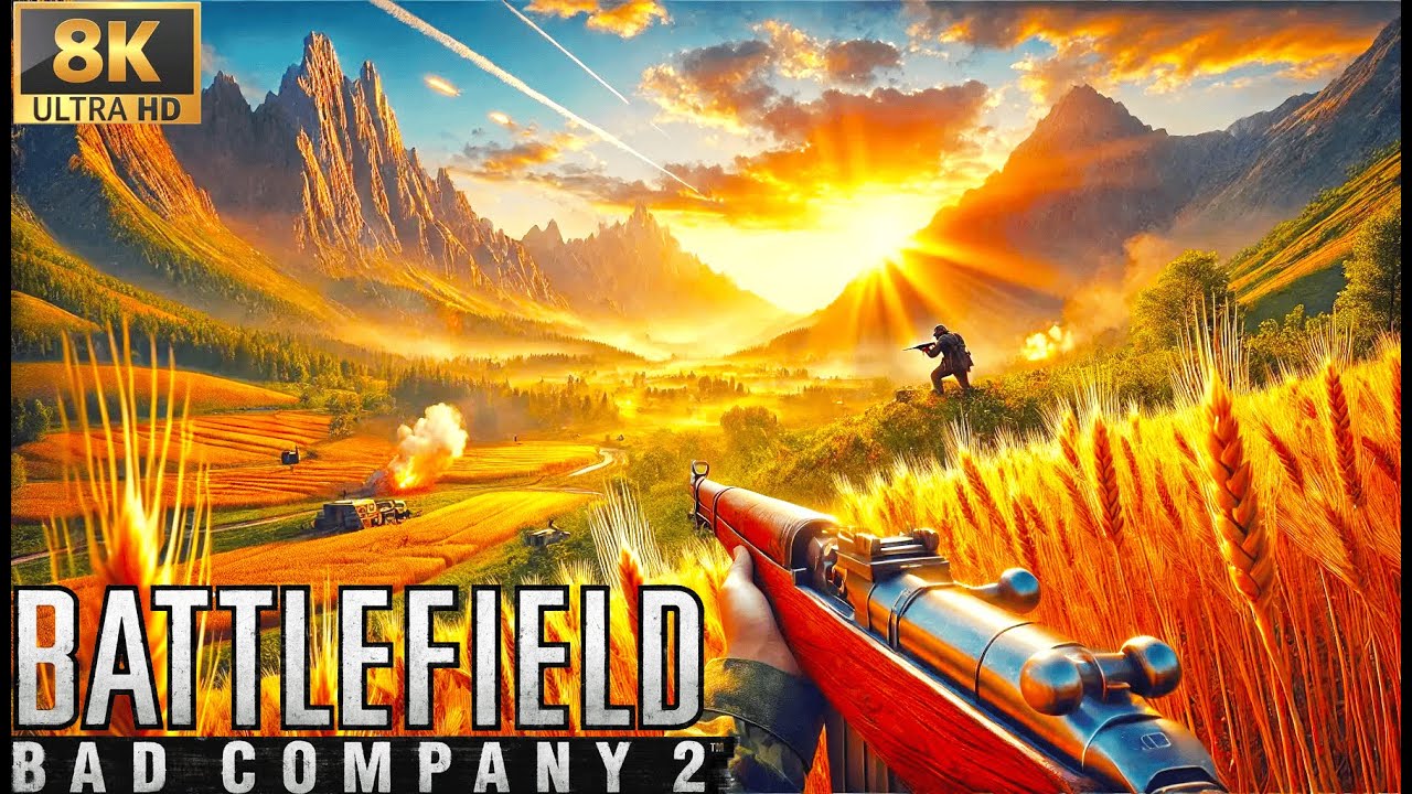 BFBC2 – Mission 1: Operation Aurora 🇯🇵 Intense Battle in Japan | 8K ...