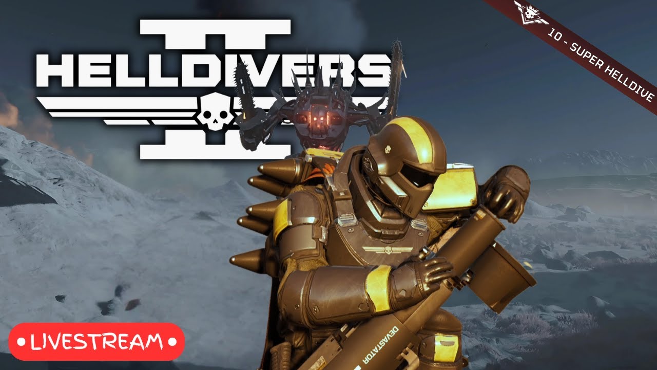 Uncovering More Truths || Helldivers 2 Live Gameplay (2nd Playthrough) - YouTube