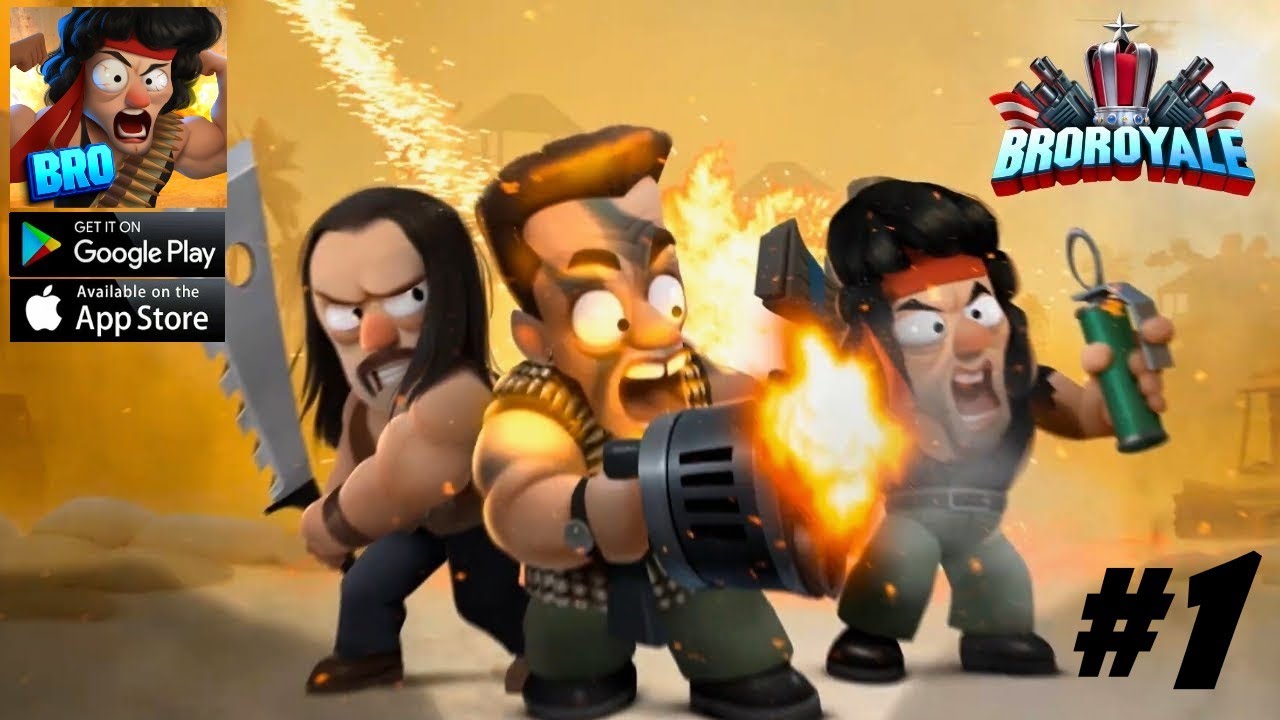 Bro Royale: Mayhem Shooter (Android) #1 - Gameplay - YouTube