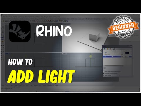How To Apply Interior Light Rhino Render