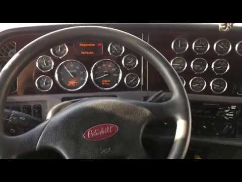 2015 Peterbilt 388 Interior - YouTube