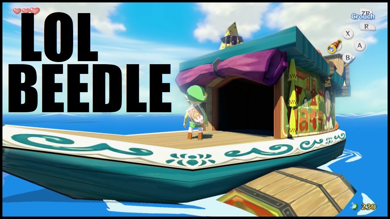Beedle's Shop Ship LOL | Wind Waker HD - Legend of Zelda | Let's Play ...