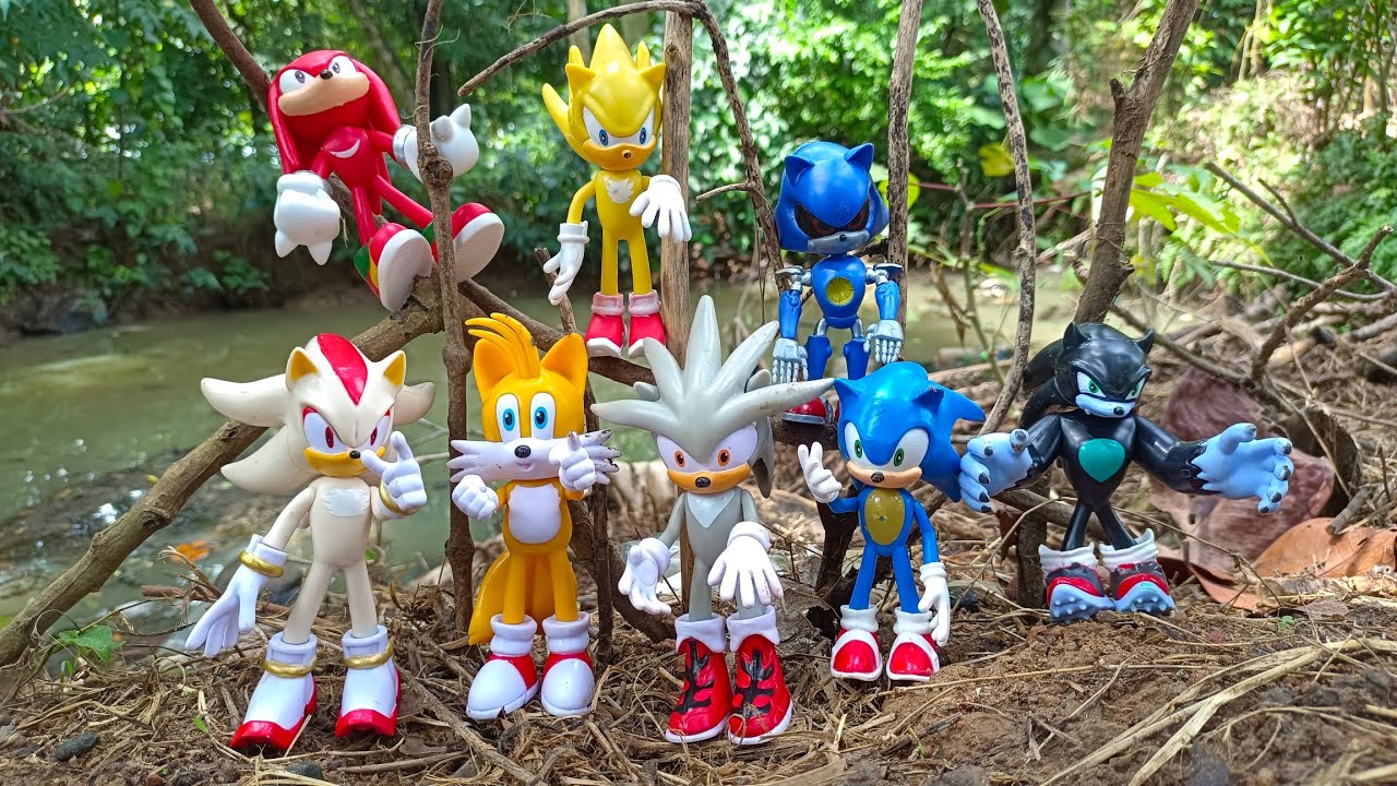 Sonic The Hedgehog 3/Super Sonic/Metal Sonic/Werehog/Knuckles/Tails/Silver/Super Shadow/Figure ...