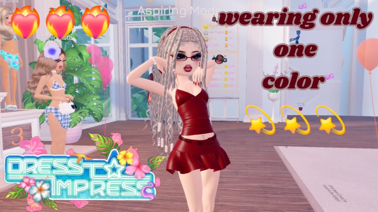 Dress to impress but I only wear one color - Dress To Impress - YouTube