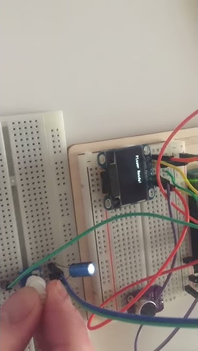 Pong arduino ssd1306 - YouTube