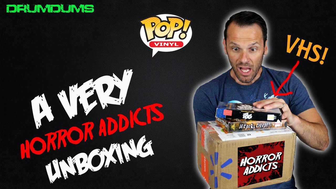 A Very HORROR ADDICTS Unboxing | VHS Horror Haul & Funkos!! - YouTube