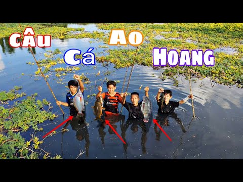 Sang Vlog | Thử Câu Cá Ơ Ao Bỏ Hoang KẾT Quả Không Ngờ Cho CẢ Team