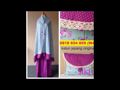 0818 654 859 (WA), Grosir Mukena Katun Jepang Ibu dan Anak