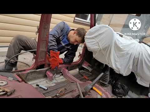 DAEWOO TIKO, ремонт ржавого кузова.