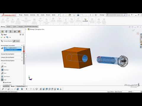 SolidWorks Montaj 133 Vida İlişkisi