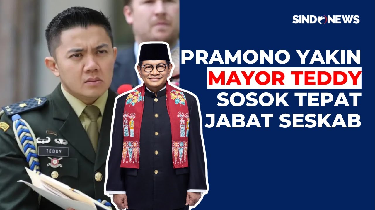 Mayor Teddy Jabat Sekretaris Kabinet, Pramono Anung: Dia Mampu! - YouTube
