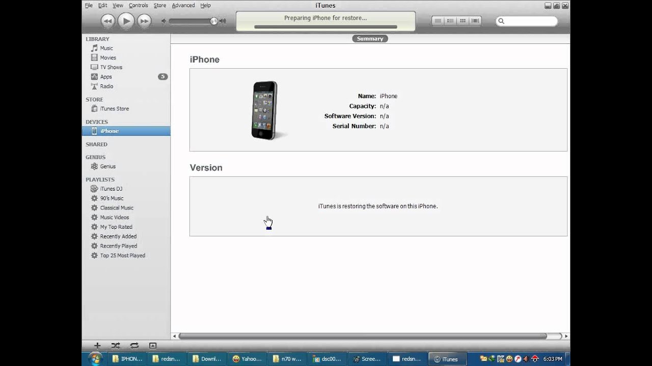 iphone 4 disabled done by harry0909.avi - YouTube