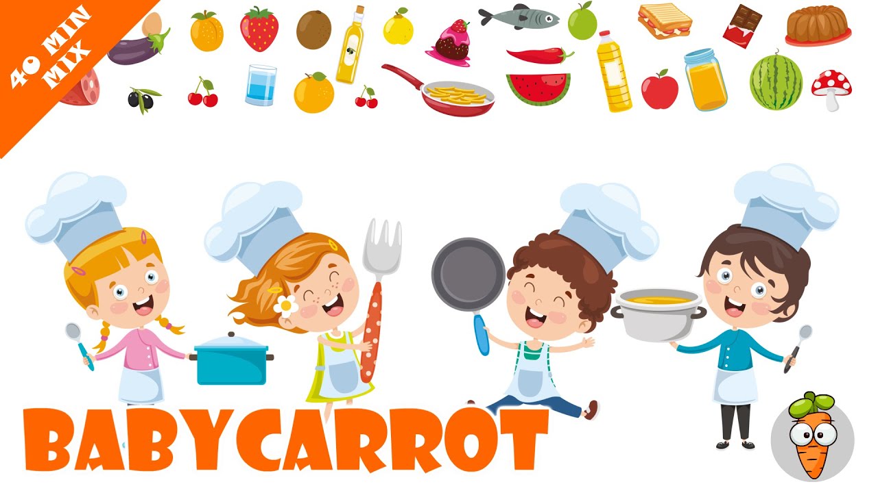 The Best Chef - 40 Minutes Nursery Rhymes Mix - YouTube