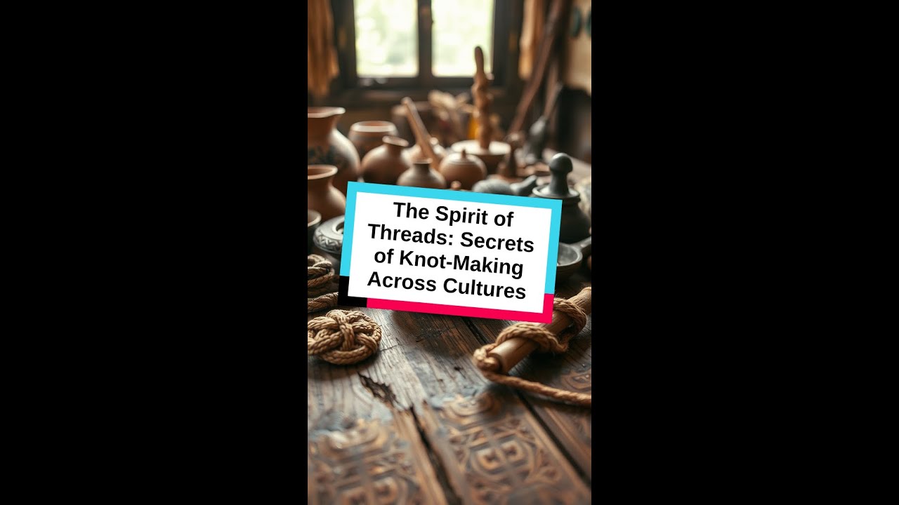 The Spirit of Threads: Secrets of Knot-Making Across Cultures - YouTube