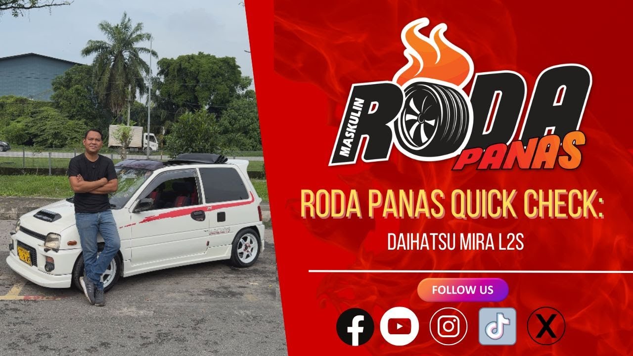 RODA PANAS QUICK CHECK : DAIHATSU MIRA L2S - YouTube