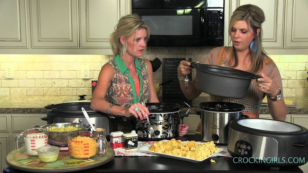 Crockin Cheddar Mac - Crockin' Girls - YouTube