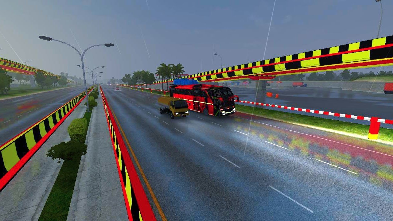 The bus overtook a tanker | Bus racing games | dangerous gameplay | bus ...