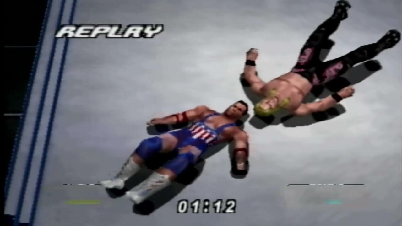 WWF No Mercy - N64 Gameplay - Kurt Angle vs Chris Jericho - YouTube
