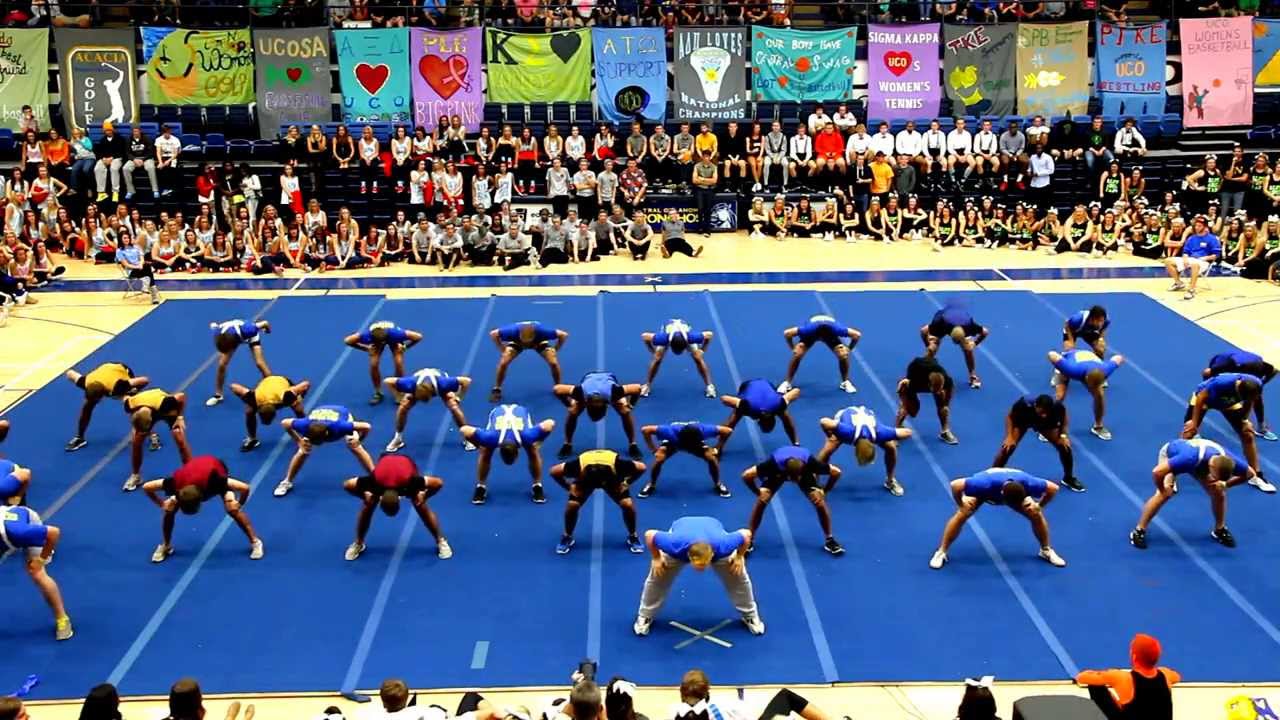 2013 UCO Cheer & Dance - Pi Kappa Alpha - YouTube