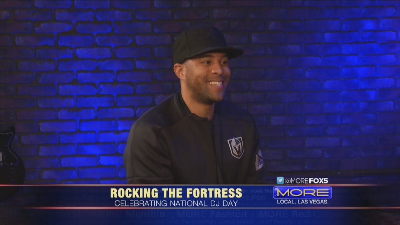 VGK DJ Joe Green on MORE FOX5 - YouTube