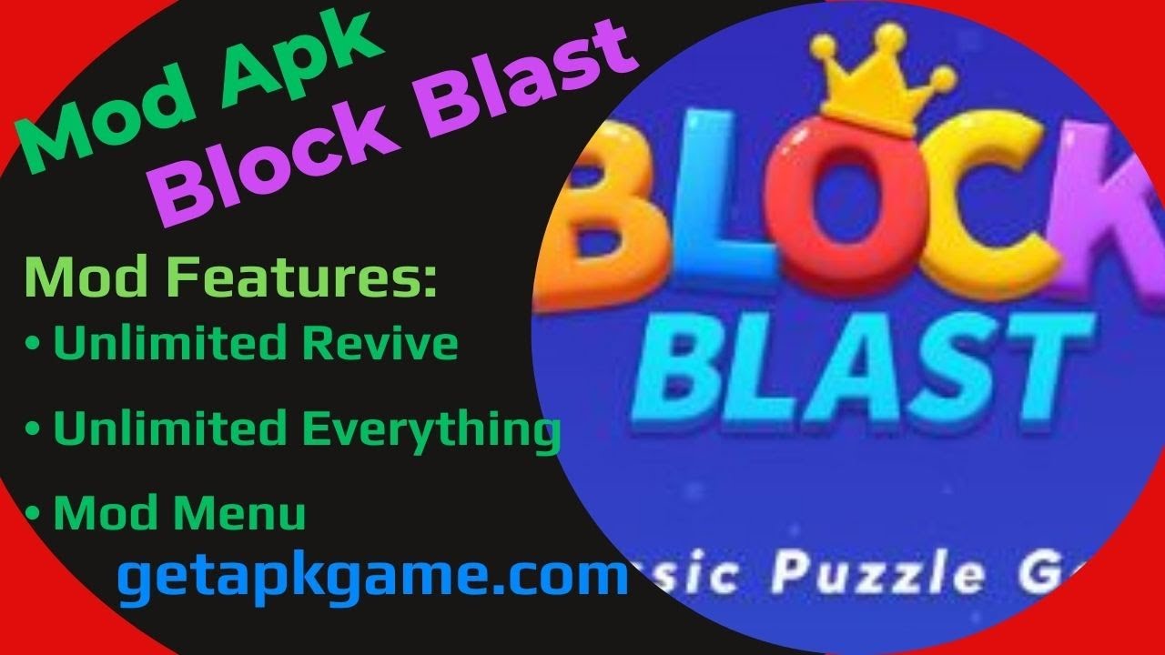 Block Blast Mod Apk | Block Blast | Unlimited Revive | Unlimited ...