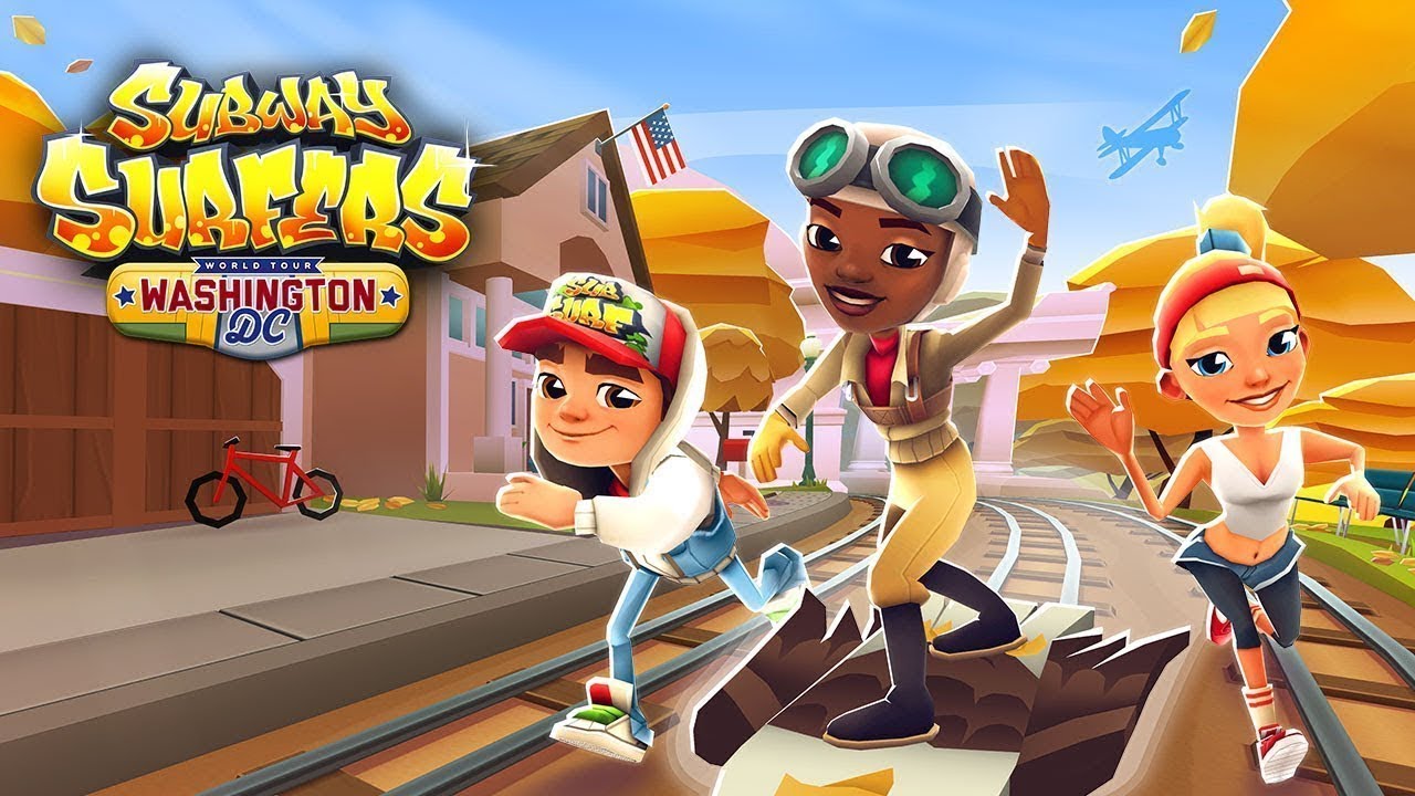 Subway Surfers 2017 WASHINGTON DC iPad Gameplay HD #3 - YouTube