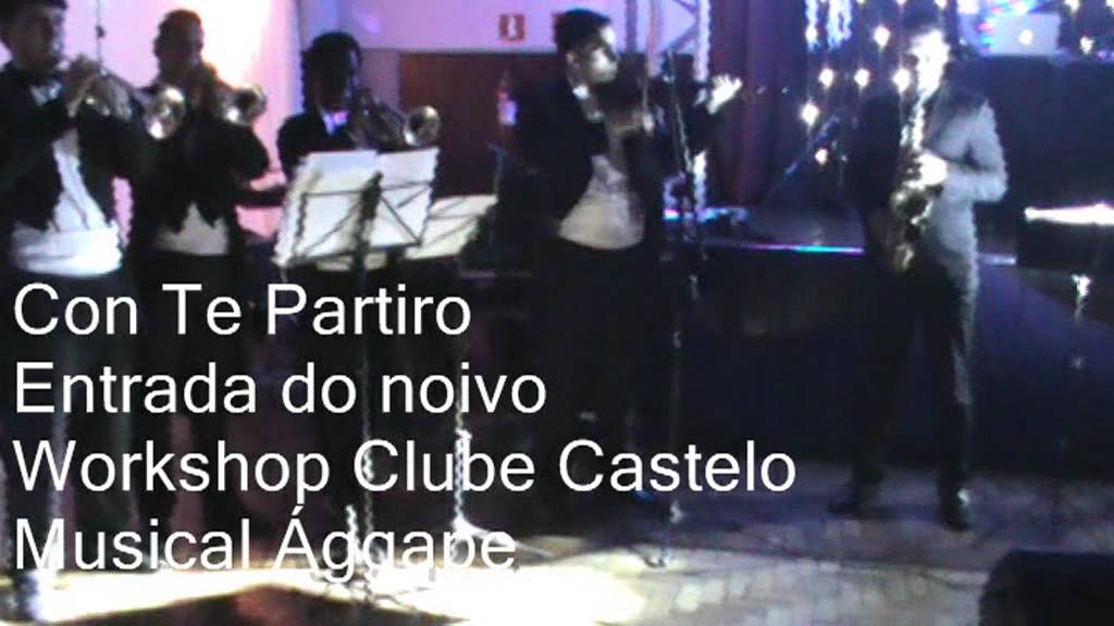 Con Te Partiro / Instrumental Ággape - Sax - YouTube