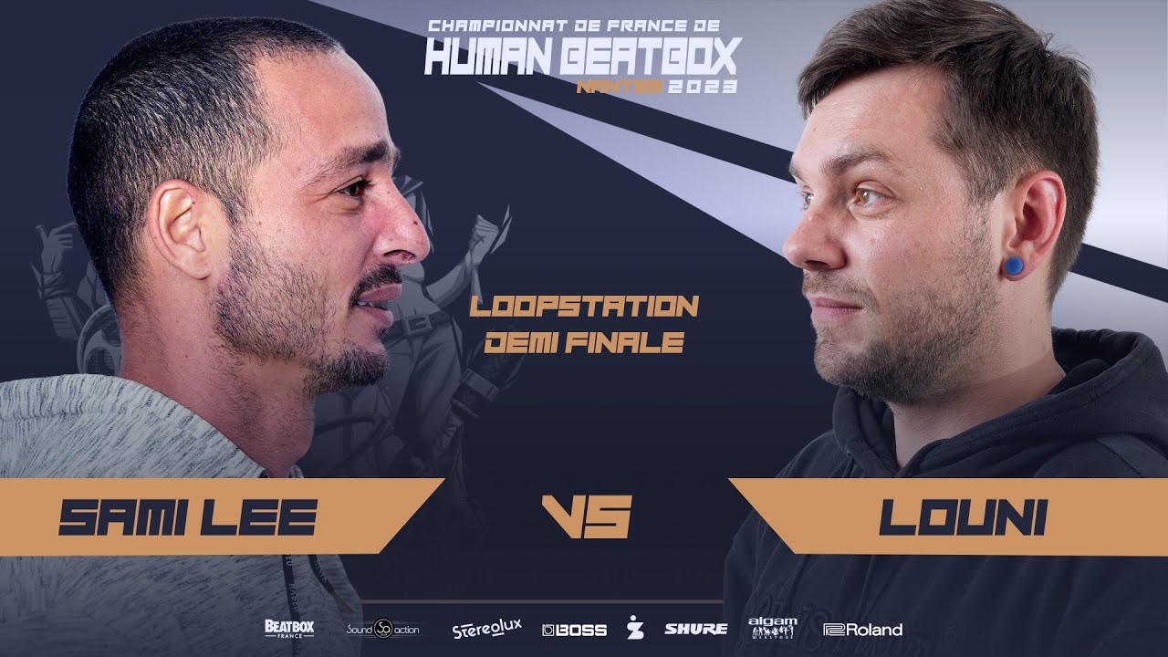 SAMI LEE VS LOUNI | CHAMPIONNAT DE FRANCE DE LOOPSTATION 2023 | 1/2 ...