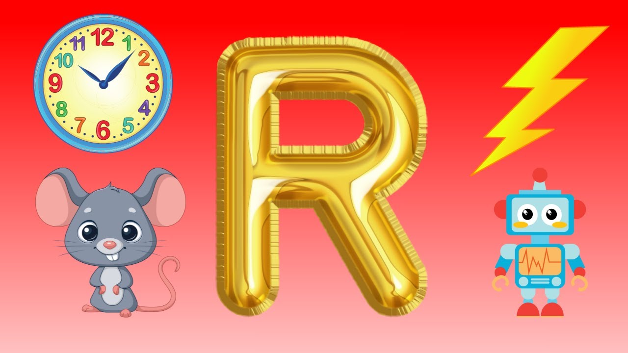 LETRA R (Palavras com a Letra R) | Educação Infantil - YouTube