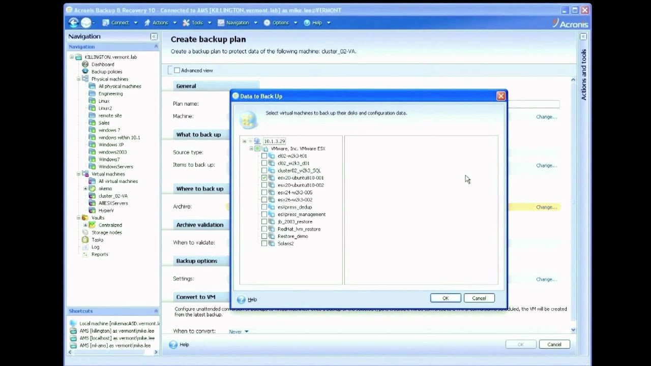 Acronis Backup & Recovery 10 Family Overview.mp4 - YouTube