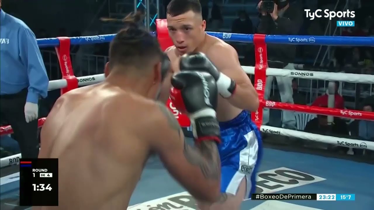 Gustavo Lemos vs. Lucas Argañaraz - Boxeo de Primera - TyCSports - YouTube