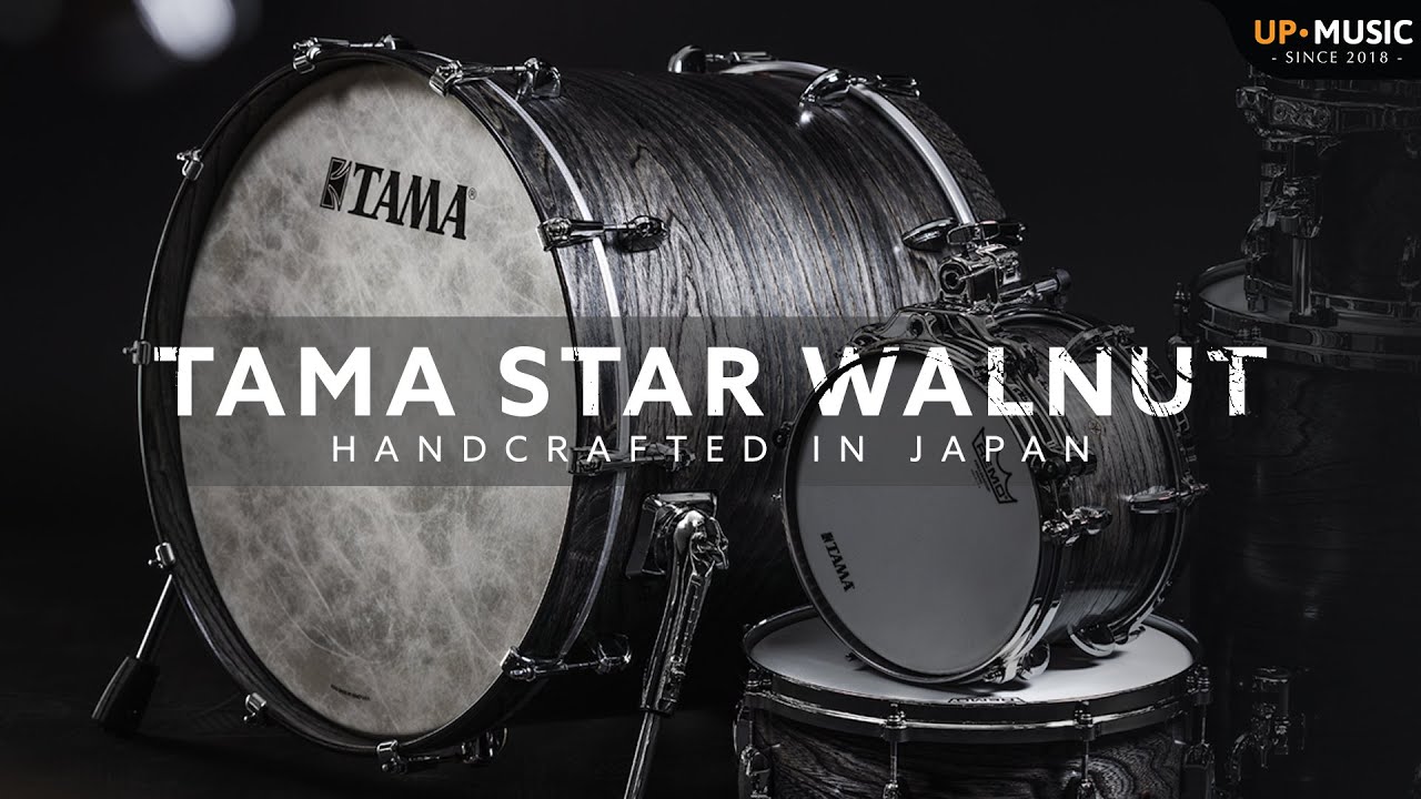 พาชมทุกความงดงาม TAMA STAR Walnut รุ่นท็อปสุด! งาน Handcrafted ญี่ปุ่น ...