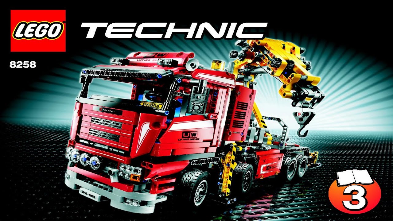 LEGO instructions - Technic - 8258 - Crane Truck (Book 3 - Model A ...