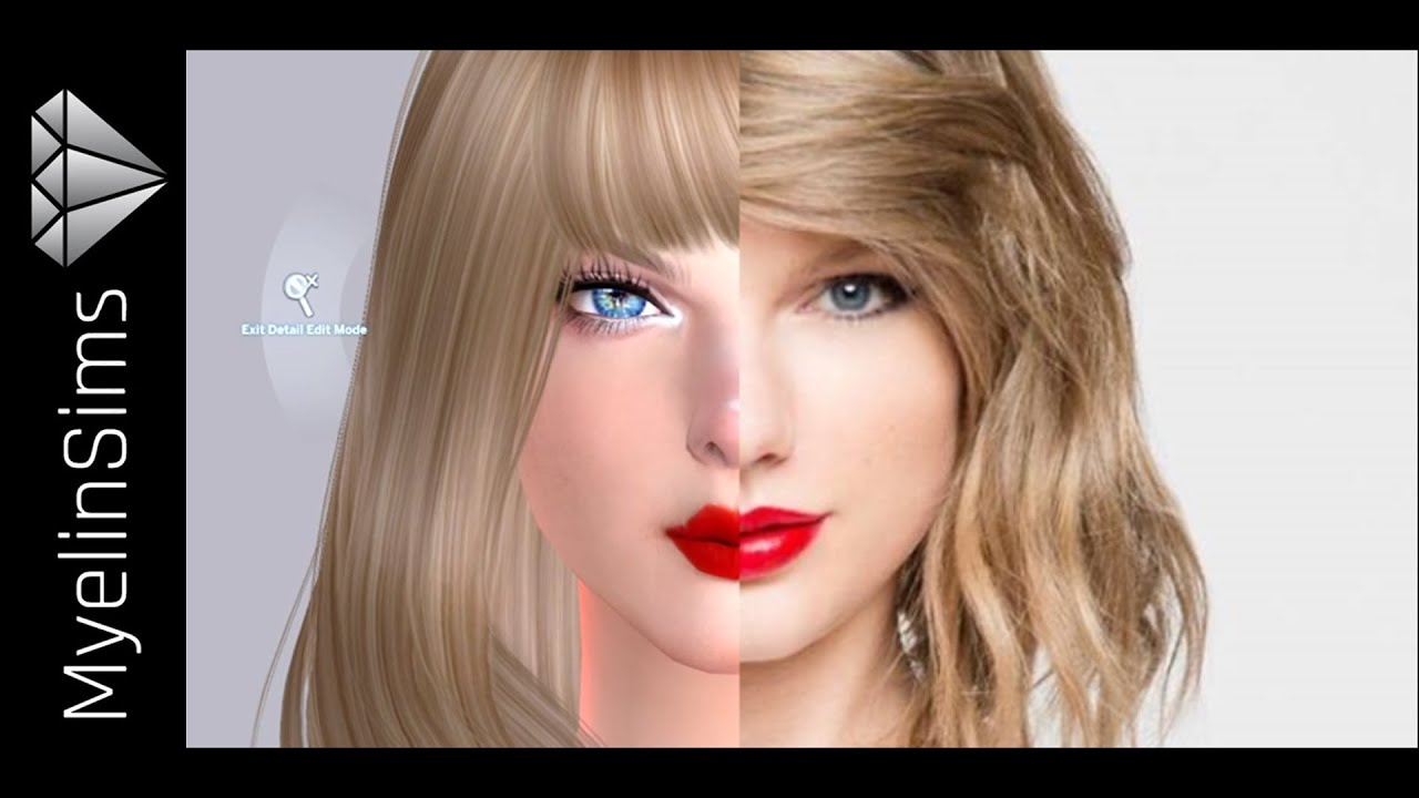 🌸The Sims 4 | Create A Sim - Taylor Swift - YouTube
