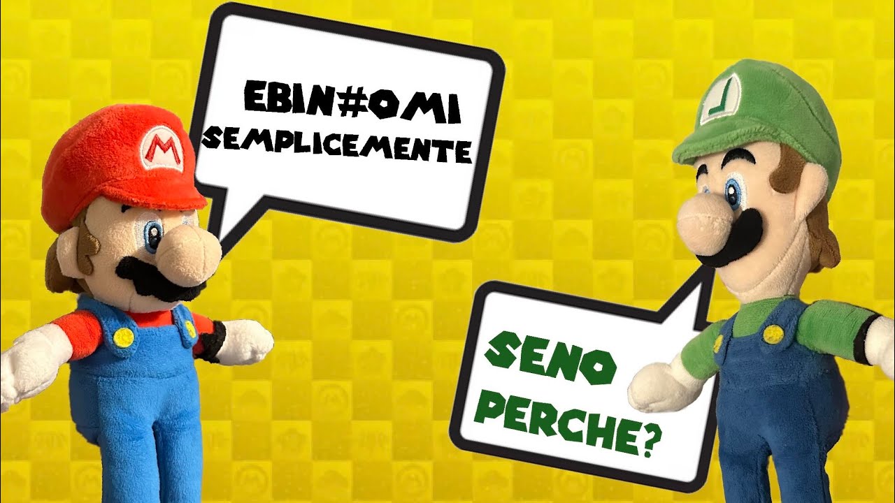 Mario and luigi italian gibberish - YouTube