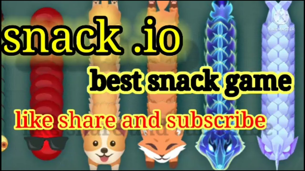 snack io best snack game play and fun # gaming# snack - YouTube