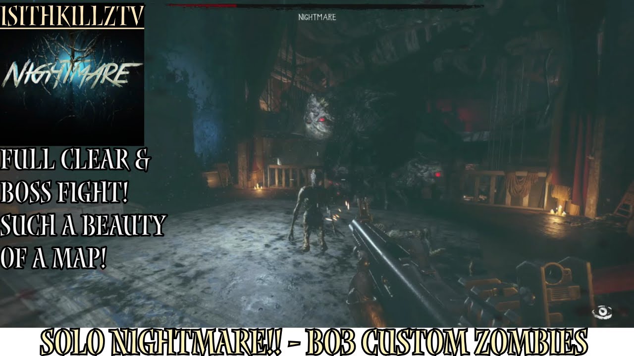 Solo Nightmare full easter egg & boss fight clear. Such a great map ...