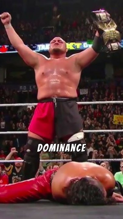 Samoa Joe: The Samoan Submission Machine's Dominance of NXT - YouTube