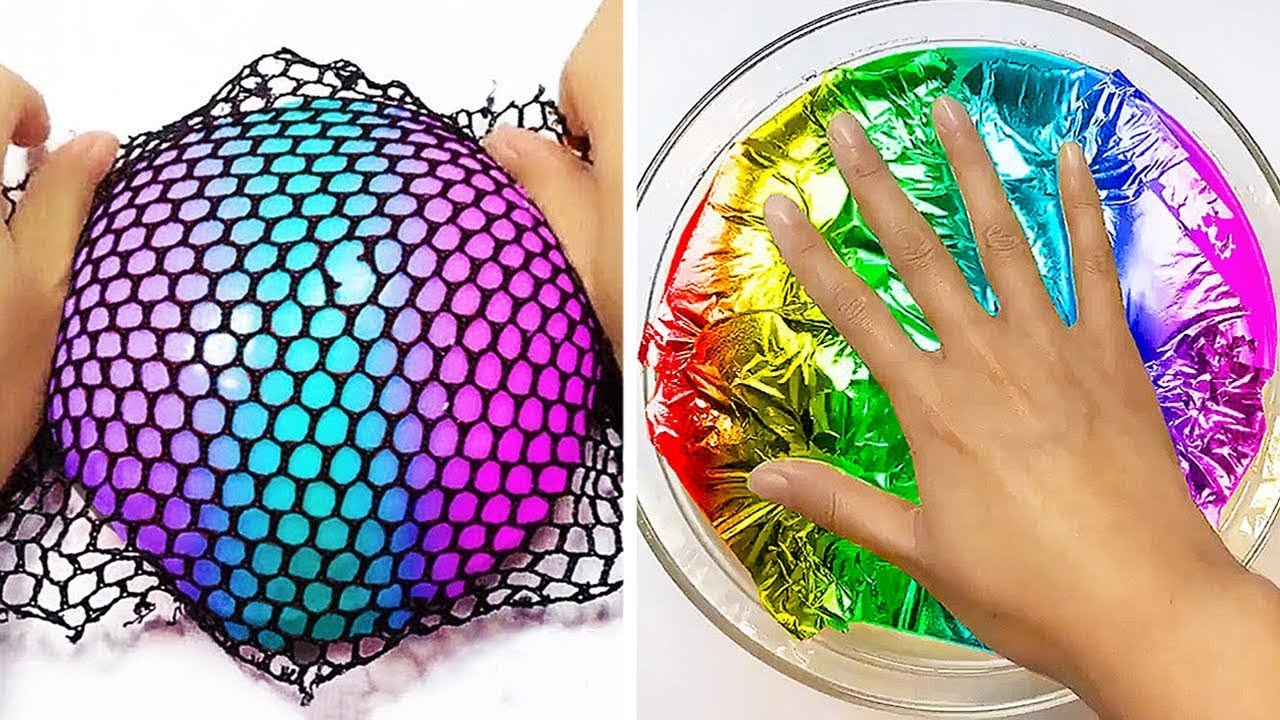 Satisfying Slime ASMR | Relaxing Slime Video # 4193 | SBS Relaxing ...