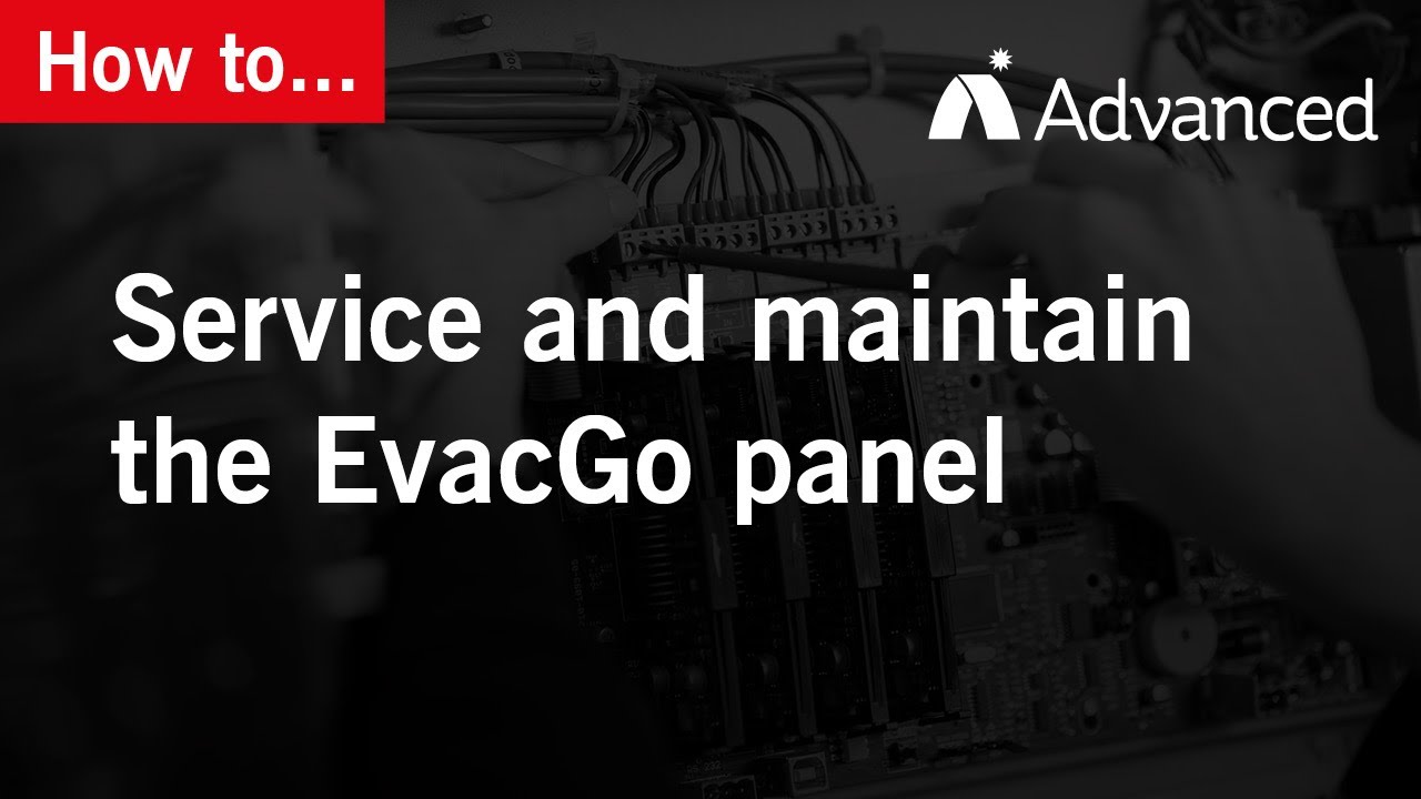 How to: Service and maintain the EvacGo panel - YouTube