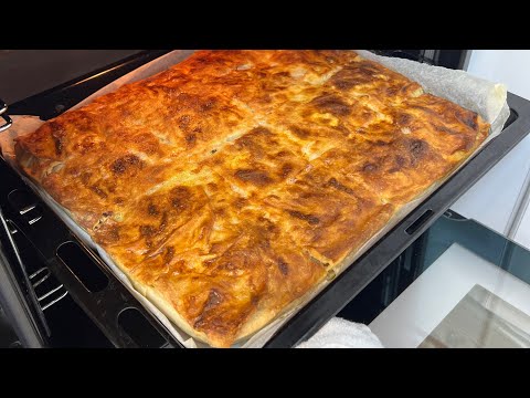 Kıymalı börek / hazır yufkadan kıymalı börek / kolay börek 